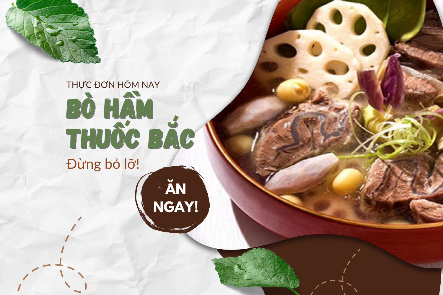 Bò hầm thuốc bắc tẩm bổ ngày mưa – Fohla Food