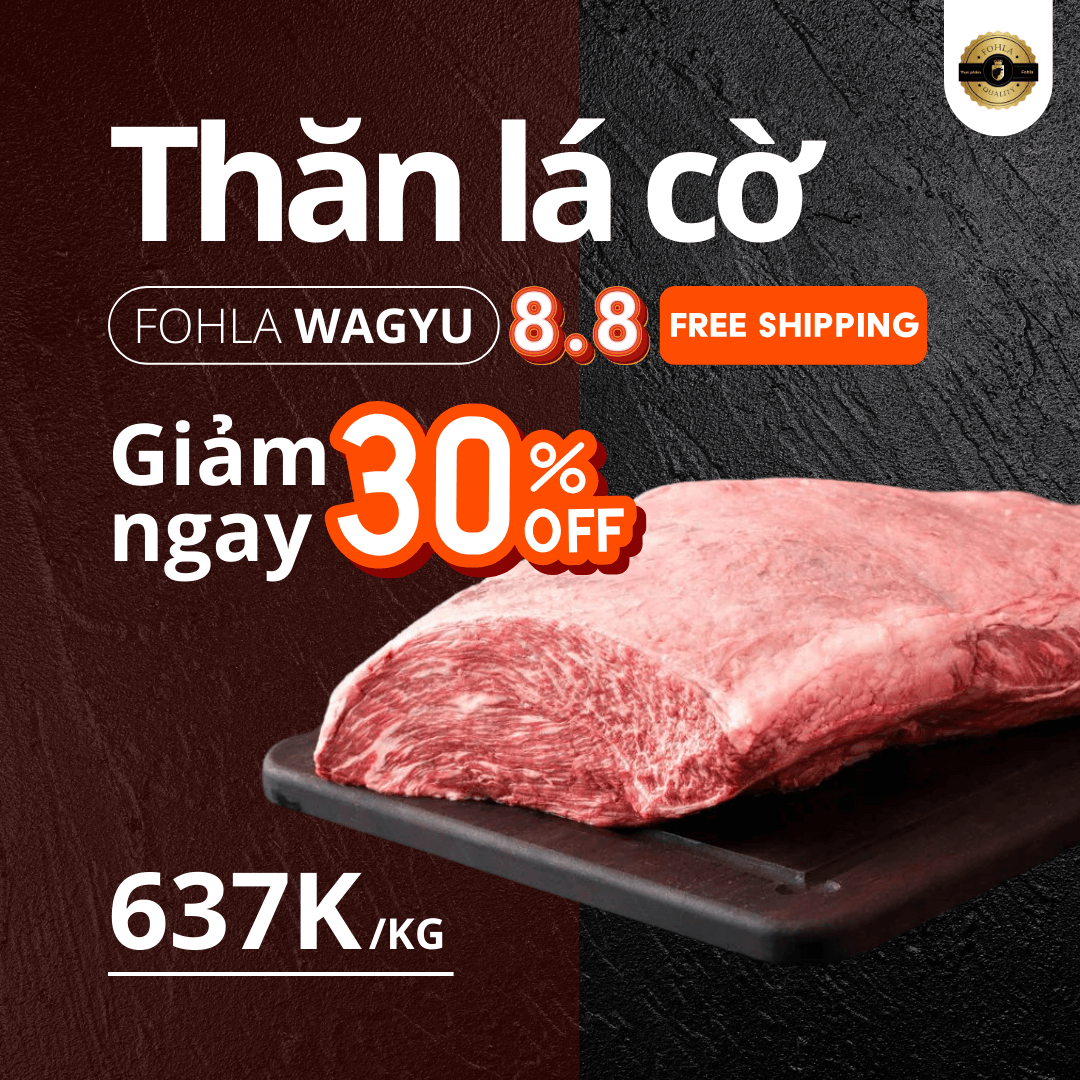 Thăn Lá Cờ Fohla Wagyu (Outside Flat) – Fohla Food